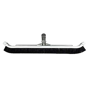 Poolmaster 20191 24" Aluminum-Back Brush - Commercial Collection