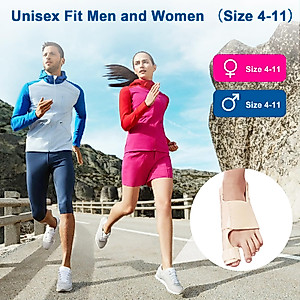 Bunion Corrector for Women Big Toe, Bunion Relief, 8pcs Toe Separators for Overlapping Toes Women, Toe Spacers For Feet Men, Bunion Splint w Pad, Hallux Valgus Toe Straighteners,Fix Bunions No Surgery