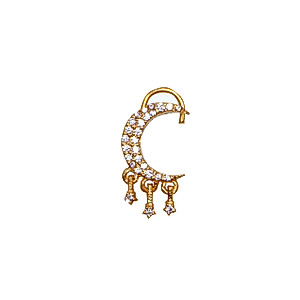 Indian Nose Ring Flower Nose Stud Gold Nose Stud Crock Screw Nose Stud Indian Nose Stud Gold Nose Piercing Crock Screw Nose Stud Gold Plated Nose Stud
