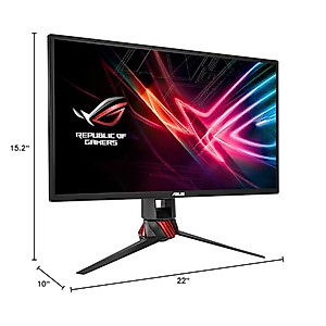 ASUS ROG Strix XG248Q 23.8” Full HD 1080p 240Hz 1ms Eye Care G-SYNC compatible FreeSync Esports Gaming Monitor with DP dual HDMI