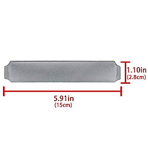 Geekria Protein Leather Headband Pad Compatible with Bose QuietComfort 35 ii Gaming, QC35 II, QC35, QuietComfort SE, QCSE Headphone Replacement Headband/Replacement Pad Repair Parts (Grey)