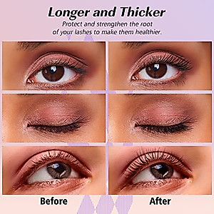 Premium Eyelash Growth Serum by Shinowa,Nourish Lash Enhancing Serum,Boosts Natural Lash Growth for Longer, Thicker, Fuller Eyelashes and Eyebrows (5ml*2)