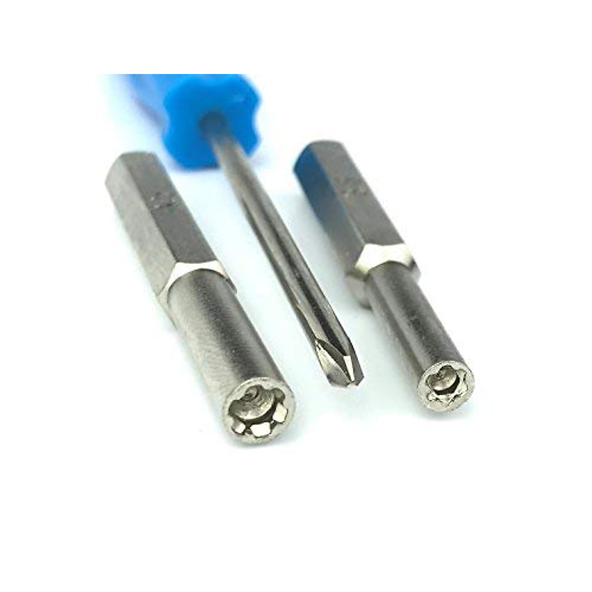 ATK253 3.8 mm & 4.5 security screwdriver game Bit tool set for Nintendo system and cartridge (Super, Conosle, games, NES cart, SNES, Gamecube, Gameboy, GBA, Sega Genesis, N64 games, boy) 3.8mm 4.5mm