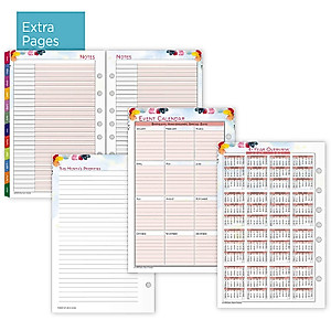 2021 Daily & Monthly Planner Refill by AT-A-GLANCE, 52111 DAY-TIMER, 5-1/2" x 8-1/2", Size 4, Kathy Davis (KD81-125-21)