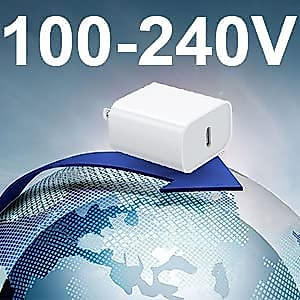 Super Fast Charger 20W Rapid USB C Wall Charger Block PD Adapter Fast Charging Compatible with 13/12/11 Pro Max,Mini,Pro/XR(1 Pack)