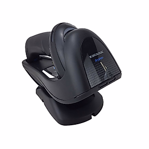 Datalogic Gryphon GM4500-HD (High Density) Omnidirectional 2D/1D Cordless Barcode Scanner/Imager, Includes Adjustable Cradle, Power Supply, RS232 Cable and USB Cord