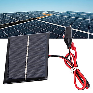 0.6W/6V Solar Panel Module DIY Polysilicon Solar Charger for Toys Lights 3.7V Battery