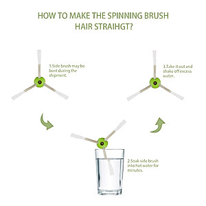 Replacement Parts Accessories for iRobot Roomba i7 j7 i6 i8 i3 i4 i1 e5 e6 I E Series Vacuum Cleaner Includes 1 Pack Roller Brush,Front Caster Wheel,and 3 Pack Filter,Side Brush