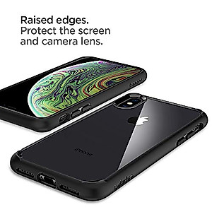 Spigen Ultra Hybrid Designed for iPhone Xs (2018) / Designed for iPhone X (2017) - Matte Black