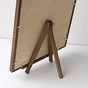 Homish Wedding Guest Book Alternative Rustic Wedding Decorations for Reception Wedding Signs Rustic Brown