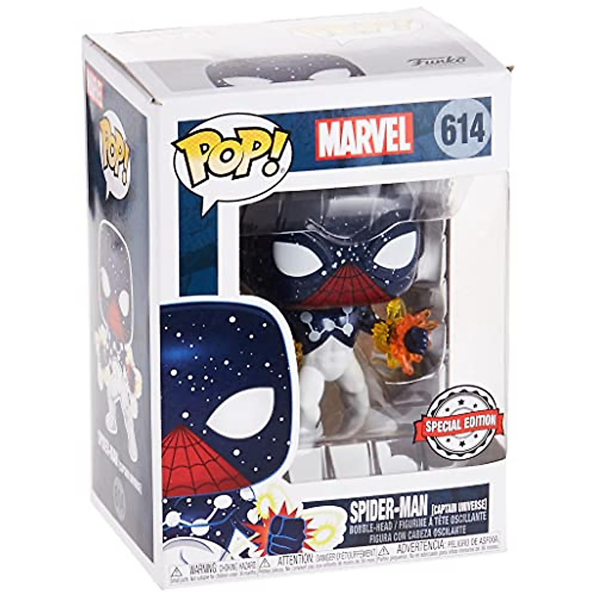 Funko Spider-Man Captain Universe Pop! Vinyl Figure - Entertainment Earth Standard