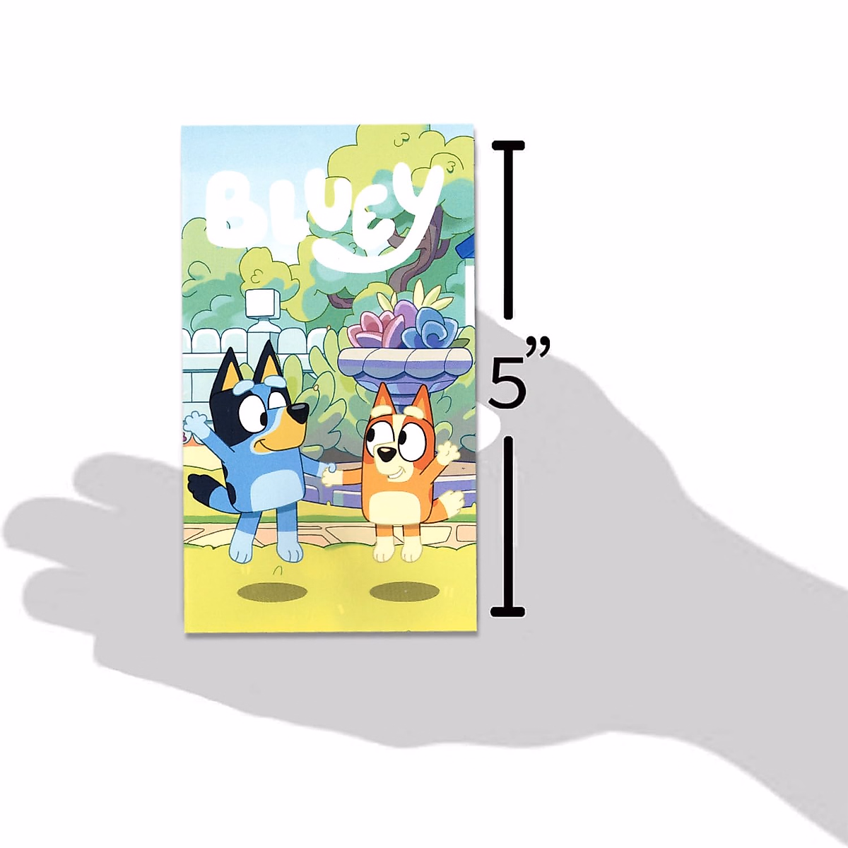 Bluey Birthday Party Favor Set - Bundle with 24 Bluey Activity Packs | Mini Sketch Book, Stickers, and Stamper | Blue Party Supplies