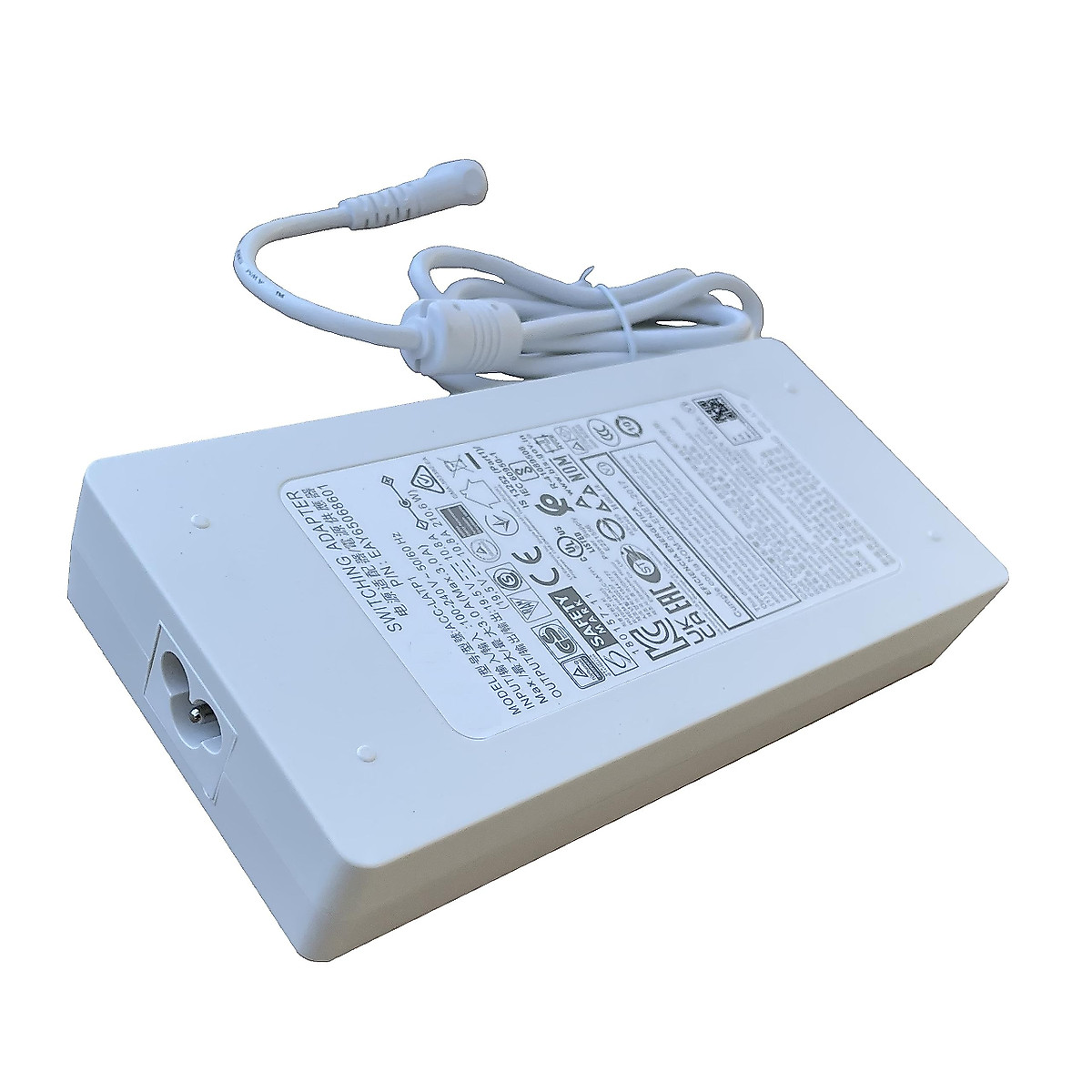 AC Adapter - Power Supply Compatible with LG 34BK95C Curved UltraWide Qhd Nano IPS Monitor