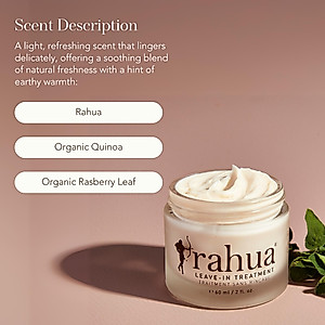 Rahua Leave In Hair Treatment, 2 Fl Oz, Anti Frizz Heat Protectant, Natural Hair Moisturizer for Hair Care, Softens Hair, Fine Hair Types, Nourishing Natural, Plant-Based Derived Ingredients