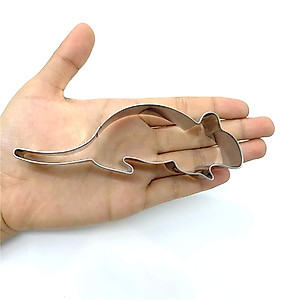 LILIAO 4.6" Mouse Cookie Cutter, Stainless Steel