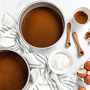 USA Pan Bakeware Round Cake Pan, 9 inch, Nonstick & Quick Release Coating, Made in the USA from Aluminized Steel, Set of 2