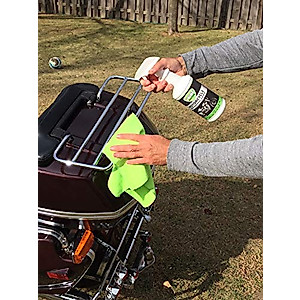 Shine Doctor Motorcycle Cleaner 32 oz. with UV Protection! Cleans Chrome, Wheels, Leather, Vinyl and Removes Grime and Grease.