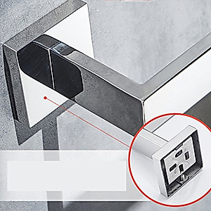 OMOONS Single Towel Bar,Sus Kitchentowel Bars,Storage Organizer Hanger Wall Mount,Mirror Polishing Finish/40Cm