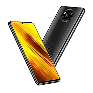 Xiaomi Poco X3 NFC 128GB, 6GB RAM, 5160mAh (typ) Large Battery, 6.67inches DotDisplay, QUALCOMM Snapdragon GSM LTE Factory Unlocked Smartphone - International Version (Shadow Grey), M2007J20CG