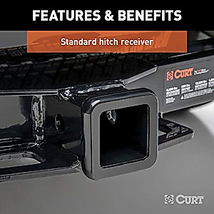 CURT 13427 Class 3 Trailer Hitch, 2-Inch Receiver, Fits Select Hyundai Palisade