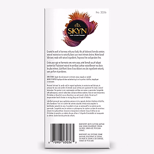 SKYN Natural Chemistry Lubricant – 2.7 fl. oz – pH-Balanced, Water-Based Lube Infused with Natural Moisturizer​