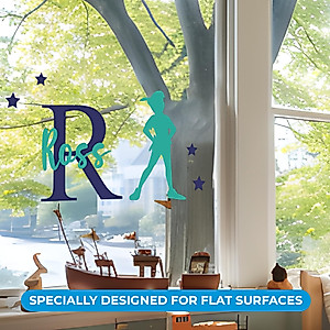 Custom Name & Initial Peter Pan I Wall Decal Home Decor I Wall Decor for Home Bedroom I Baby Room Decorations I Stickers for Kids I Multiple Options for Customization