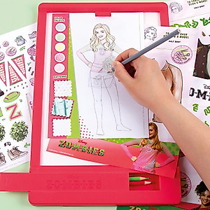 Disney Zombies Fashion Design Light Table - Kids' Tracing Light Box & Accessories