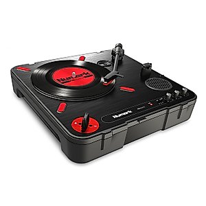 NUMARK PT01 Scratch Portable Turntable with Scratch Switch & Carry CAE