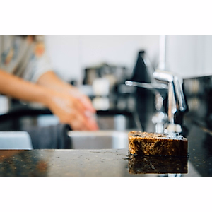 Raw African Black Soap, 100% All Natural by Raw Apothecary- Fair Trade Certified, Cruelty Free, Organic and Unrefined (1 Pound)