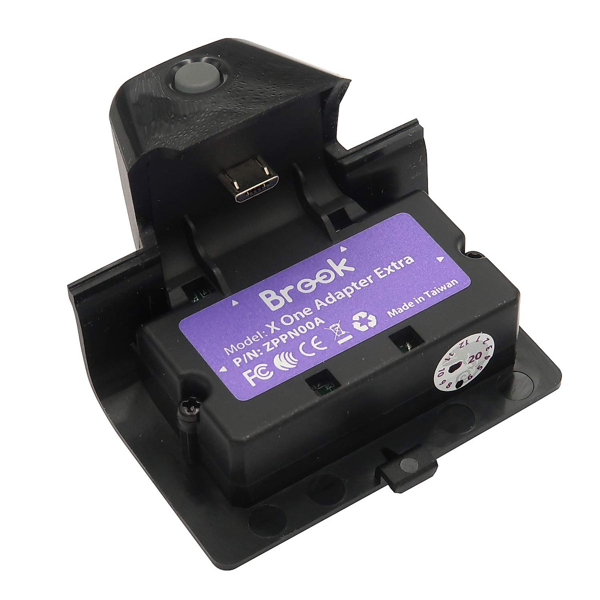 Mcbazel Brook X One Adapter Extra XL Controller Converter Support Turbo Remap Function for PS5/ PS4/ Xbox Seris X&S/Switch/PC/Xbox One with Keychain