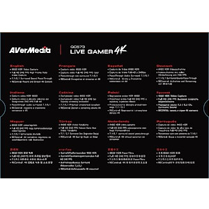 AVerMedia GC573 Live Gamer 4K Internal Capture Card: 4K60 HDR10 Streaming and Recording with Ultra-Low Latency for PS5, Xbox Series X/S, OBS, Twitch, YouTube, Windows 11 - TAA/NDAA Compliant