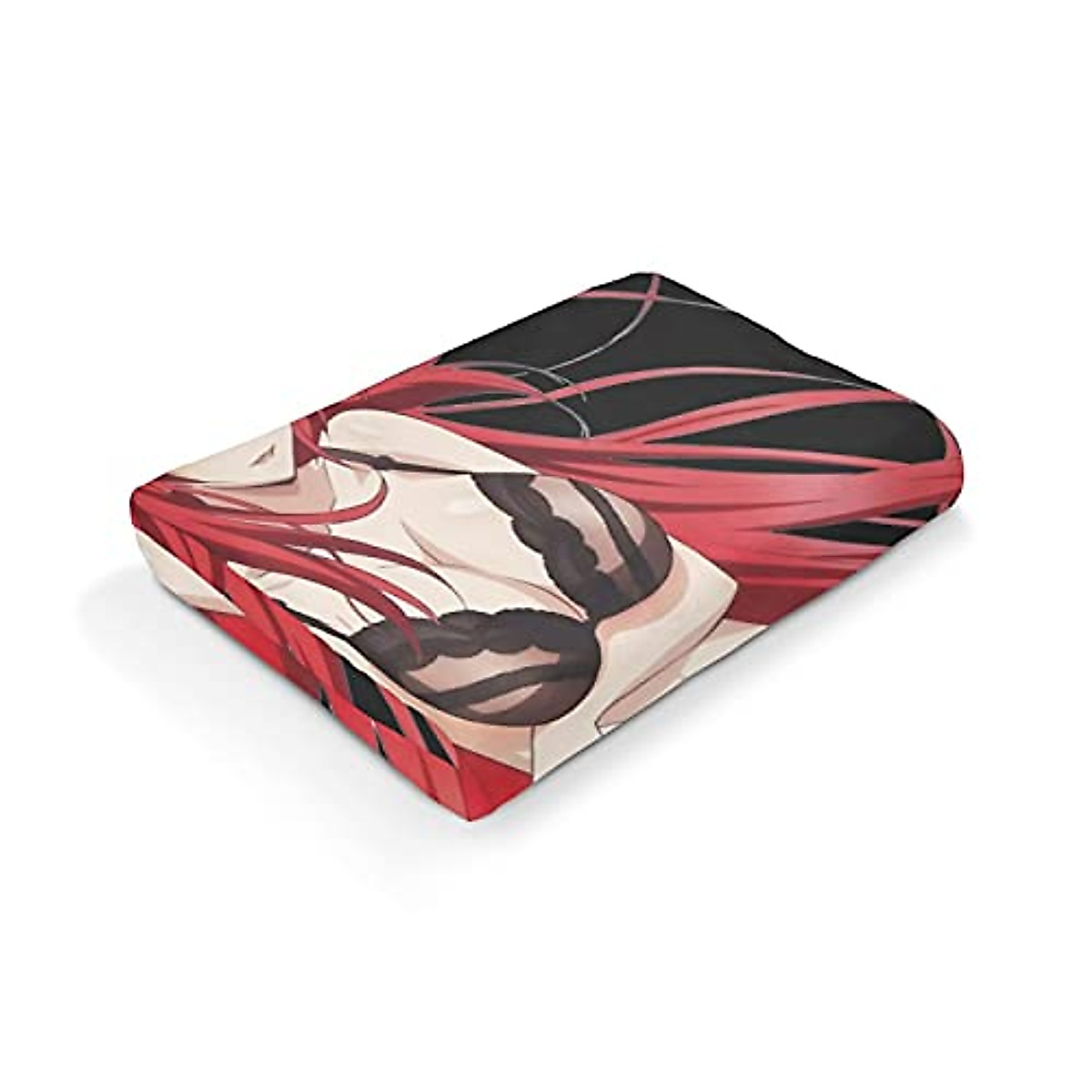 Grtswp High School DxD Throw Blanket Rias Gremory Blanket Bedroom air Conditioning Blanket 60x50, Black