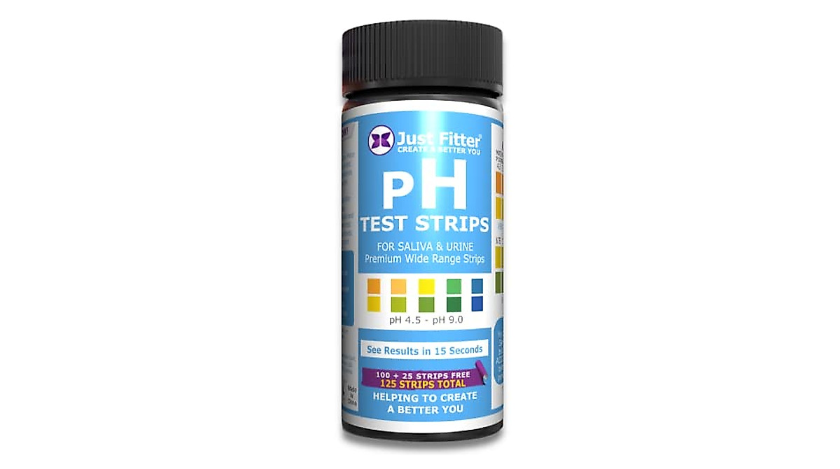pH Test Strips for Men. Testing Alkaline and Acid Levels in The Body ...