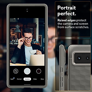 Caseology Parallax Protective Case Compatible with Google Pixel 6 Case (2021) - Ash Gray
