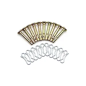 Pro-Parts 738-04124 and 714-04040 Shear Pins Replacement Kit for MTD Snow Throwers(10 PK)