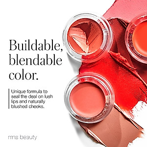 RMS Beauty Lip2Cheek Tint - Lip Tint & Cheek Tint, Lip Stain Make Up & Cream Blush for Cheeks, Blush Cream & Tinted Lip Balm, Lip & Cheek Tint Makeup