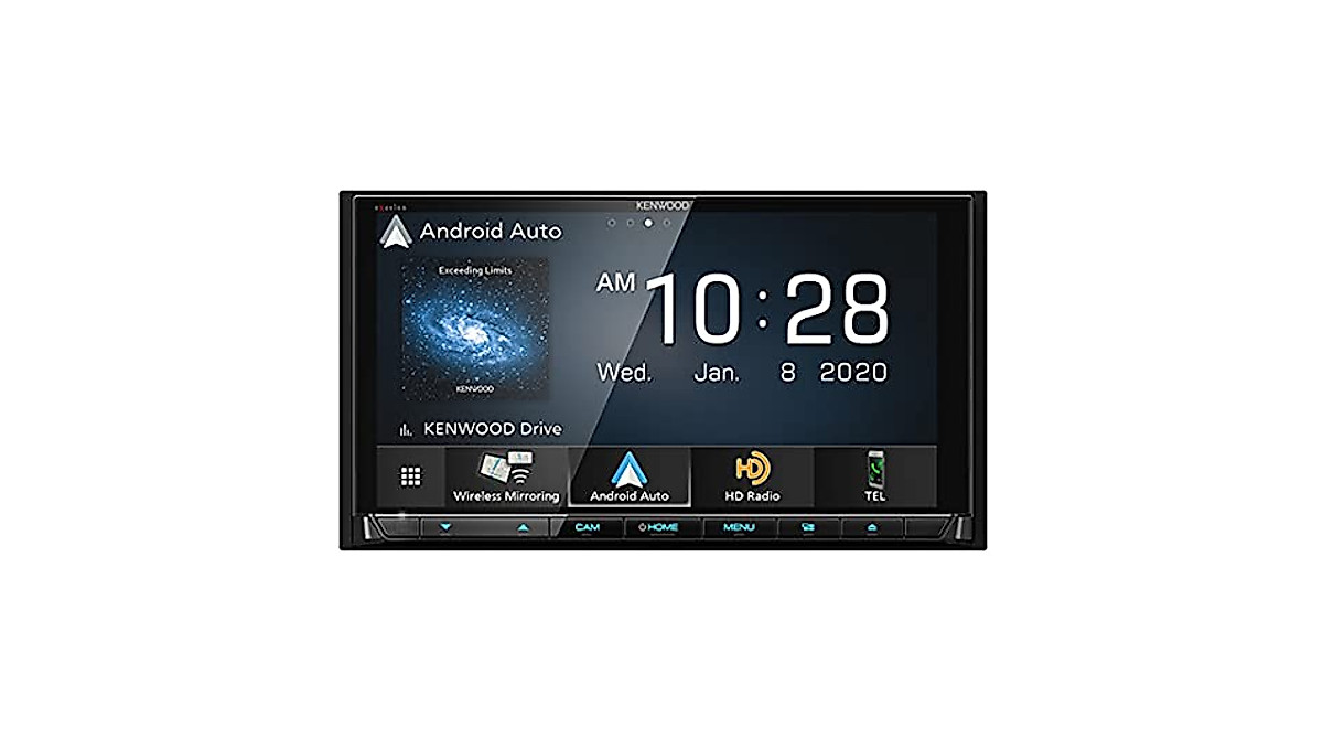 Kenwood DDX9707S 6.95" Touchscreen Car Receiver with Apple & Android Auto
