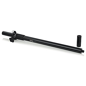 Gator Frameworks Standard Subwoofer/Speaker Extender Pole and 20mm Adapter; Fits M6 Threading (GFW-SPK-SP),Black