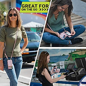 Gear Beast Crossbody Phone Case Wallet Compatible iPhone 11, RFID Protected Cross Body Phone Purse Bag with Adjustable Strap