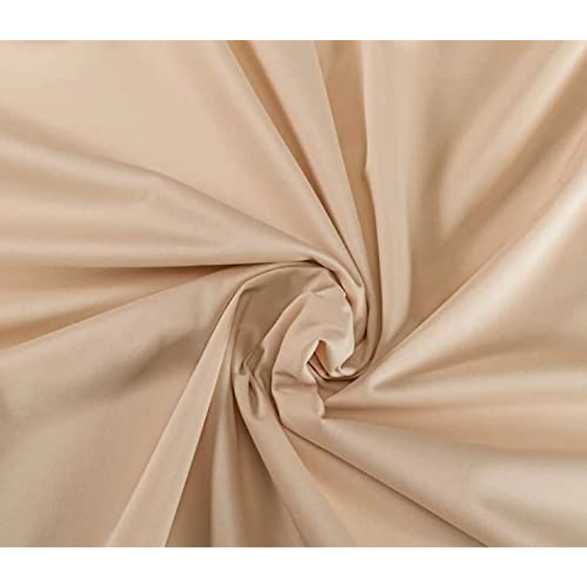 PUL P.U.L. 1 mil Poly-Urethane Laminated Diaper Cover Water Resistant Nude Sand Neutral Solid Fabric by The Yard