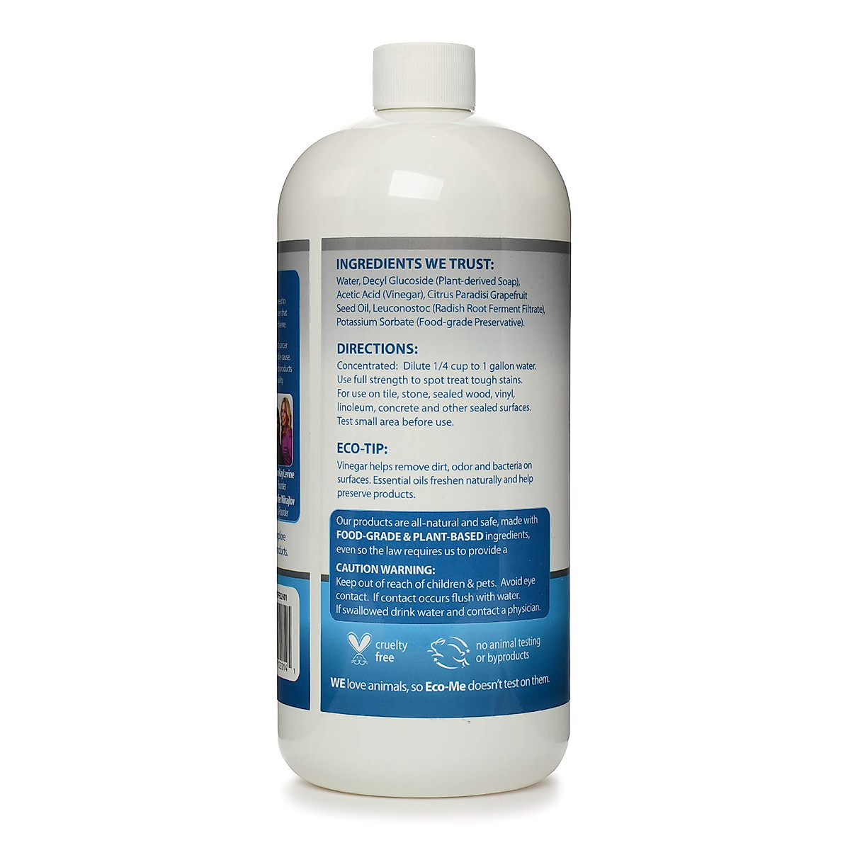 Eco-me Concentrated Muli-Surface and Floor Cleaner, 32 Fl Oz, Fragrance-Free