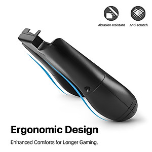 TNP New Nintendo 3DS XL Hand Grip - Protective Cover Skin Controller Grip Case Ergonomic Comfort Anti Slip Handle Console Grip with Kick-Stand for New Nintendo 3DS XL LL 2015 Model