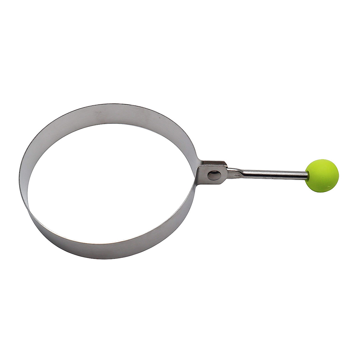 Excelity 4 Sets Stainless Steel Fried Egg Shaper Poachers Pancake Ring Mold for Kitchen Cooking Breakfasts Tools