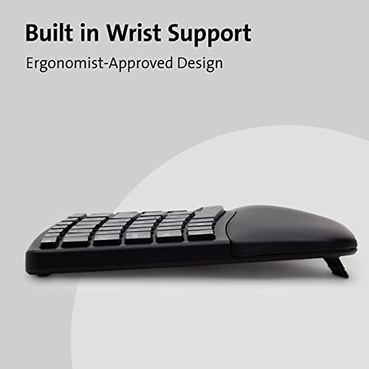 Kensington Pro Fit Ergonomic Wireless Keyboard - Black (K75401US)