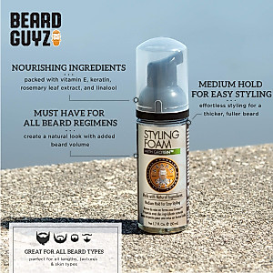 Beard Guyz Stying Foam - Easy to Apply (1.7 oz) (751197)