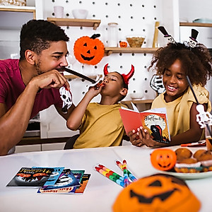 Funrous 24 Set Halloween Coloring Books Party Favors with Crayons Mini Halloween Coloring Book Bulk Activity Book Pages for Trick or Treat Goodie Bags Stuffers Birthday Party Gifts Prizes Supplies