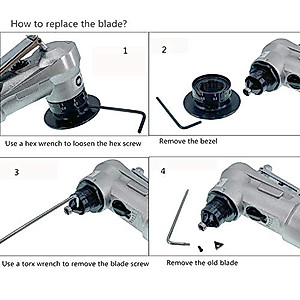SHININGEYES Manual Chamfering Machine,30000 RPM Mini Durable Chamfering Trimming Machine With 2 Pcs Blades