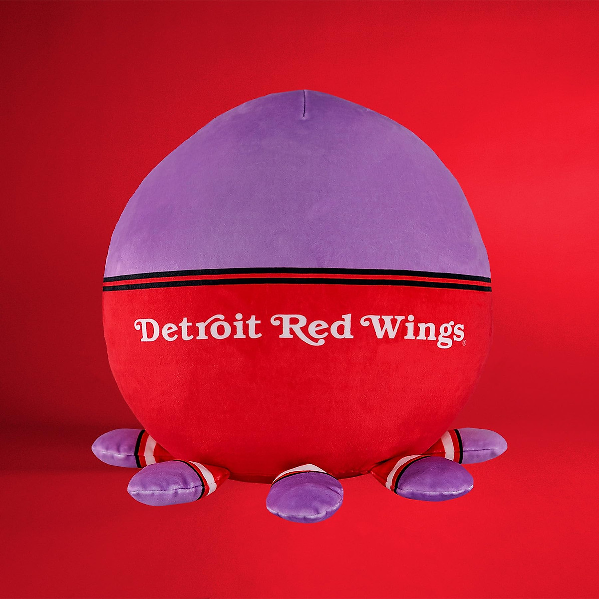 Sleep Squad Detroit Red Wings Rally Al 12" Mascot Kiri Cloud Pillow Plushie - Official NHL Plush