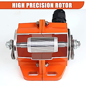 TOAUTO Concrete Vibrator Vibration Motor 30W Single Phase AC 110V 3600rpm Aluminum Alloy Case Vibrating Motor for Shaker Table