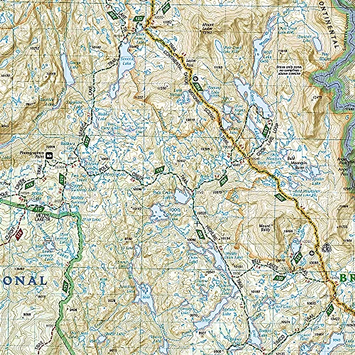 Wind River Range North Map [Pinedale, Dubois] (National Geographic Trails Illustrated Map, 726)